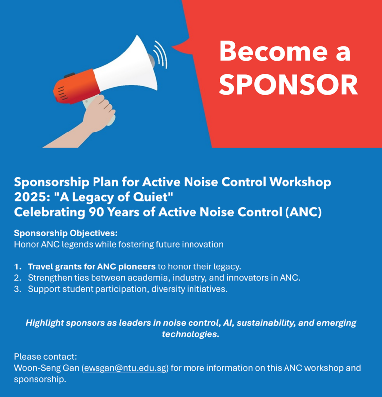 ANC Workshop – APSIPA ASC 2025